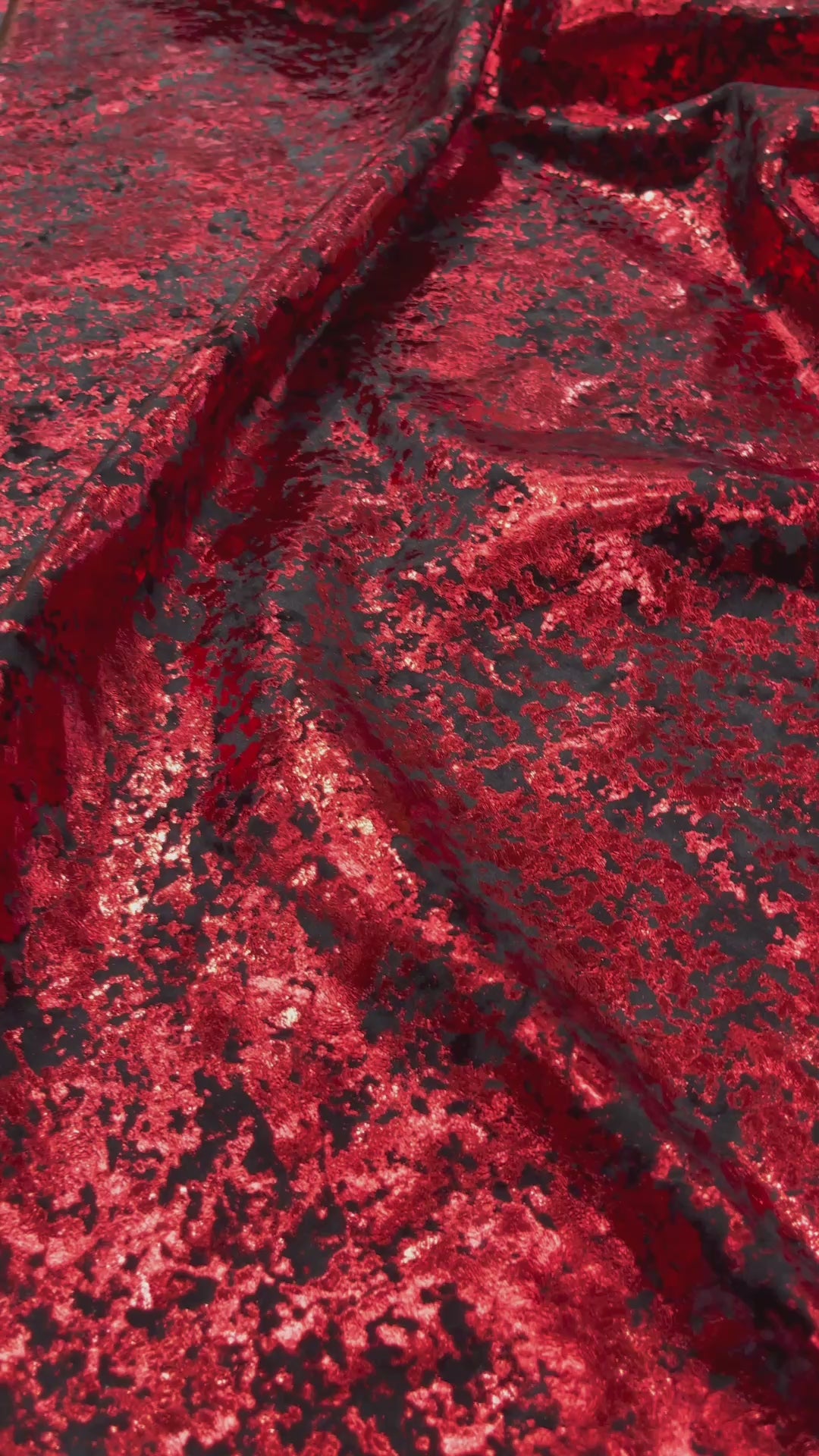 Stretch Velvet Splatter Foil Design 58" Wide| New Creations Fabric & F ...