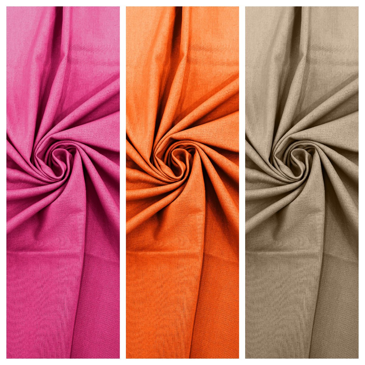 Rayon Natural Linen Fabric 50" Wide| New Creations Fabric & Foam Inc.